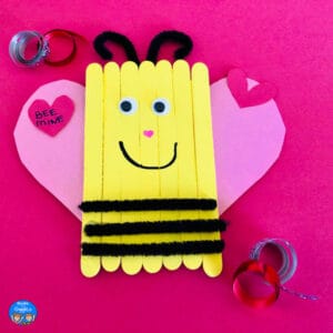 Valentine's Day Bee Craft