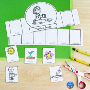 Plant Life Cycle Hats {Free Printable}
