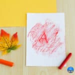 Fall Letter Craft for Preschoolers: L is for Leaf