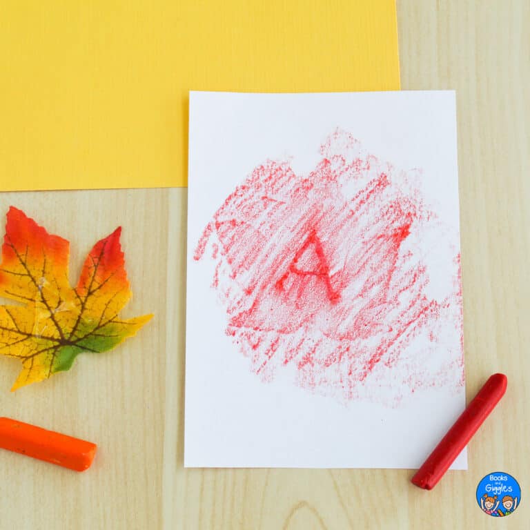 Fall Letter Craft for Preschoolers: L is for Leaf