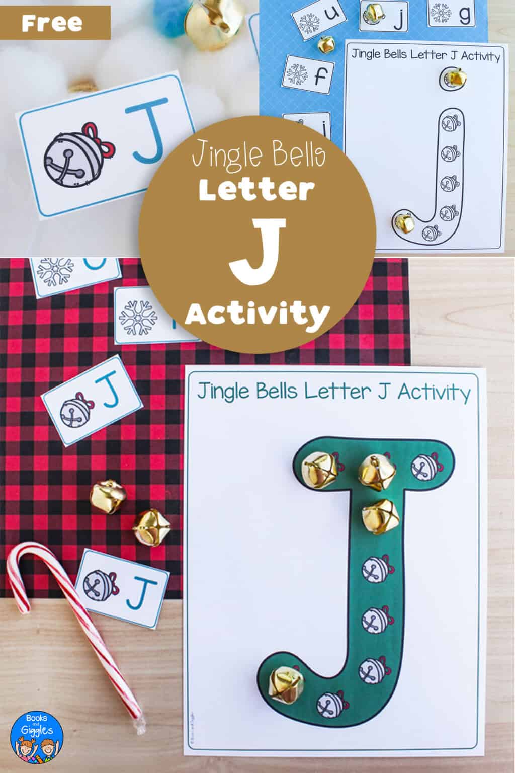 Holiday Letter J Activity: J is for Jingle Bells {Free Printable}