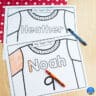Baseball Name Activities
