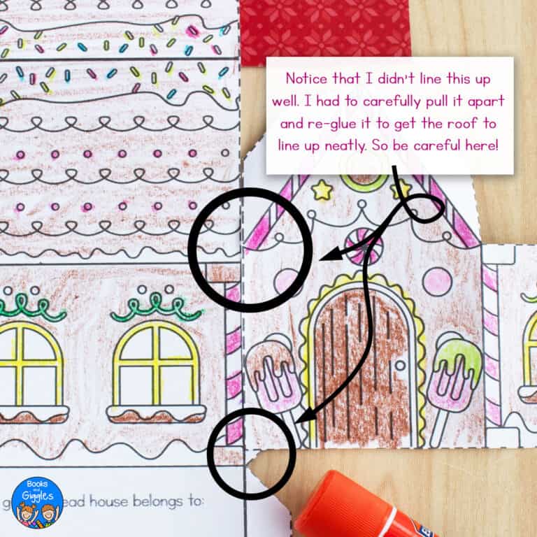 Color Your Own Gingerbread House
