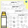Letter Y Dot Marker Worksheets