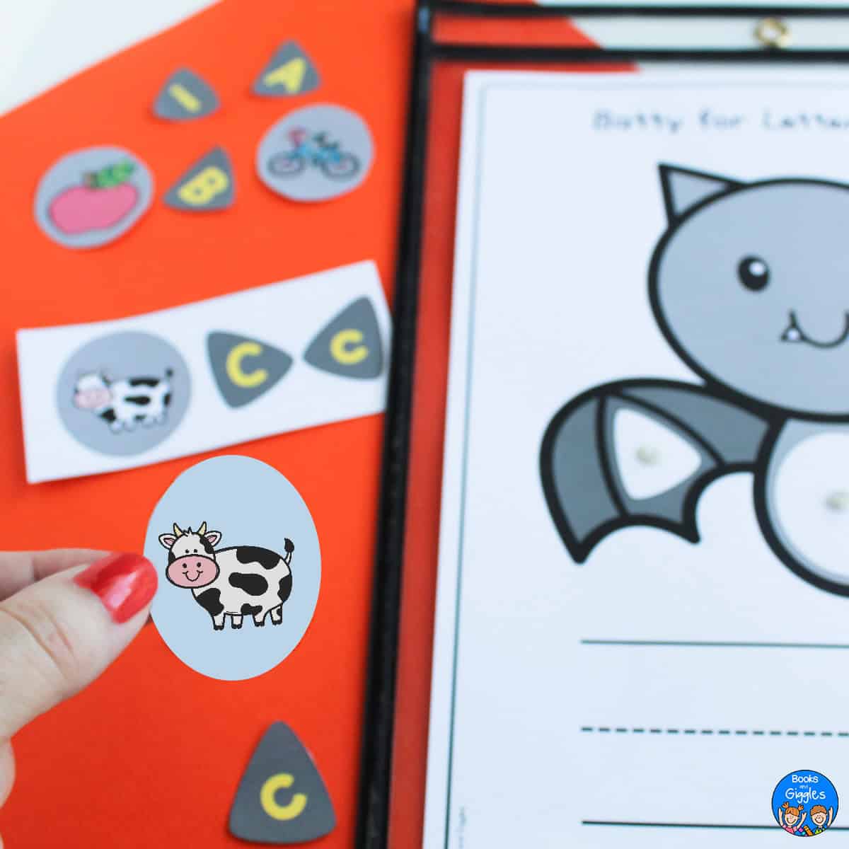 Bat Letter Sounds Activity